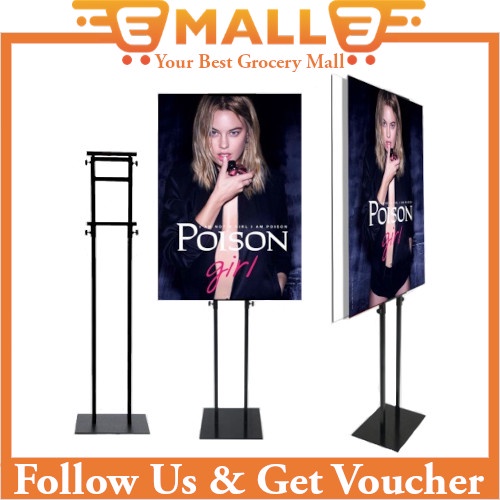 Adjustable Height Metal Poster Stand / Poster Board Stand / Poster ...