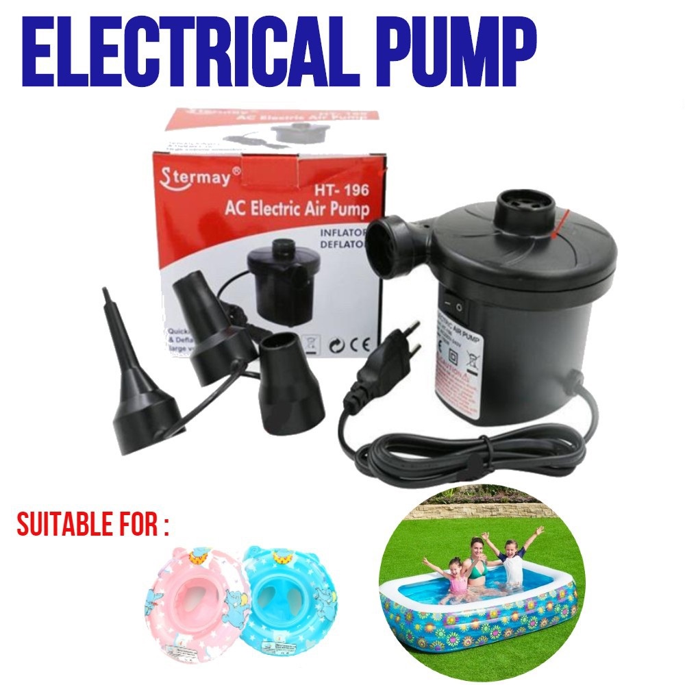Intex / MK electrical Air Pump (Malaysia plug) For Inflatable Swimming ...