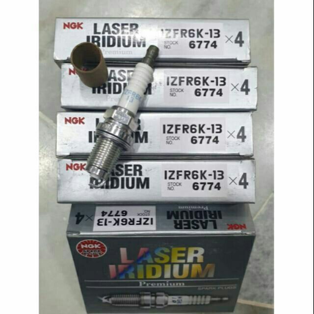 NGK LASER IRIDIUM IZFR6K13 6774 SPARK PLUG 1 SET (4PCS) HONDA CITY TMO ... NGK LASER IRIDIUM IZFR6K13 6774 SPARK PLUG 1 SET (4PCS) HONDA CITY TMO ...