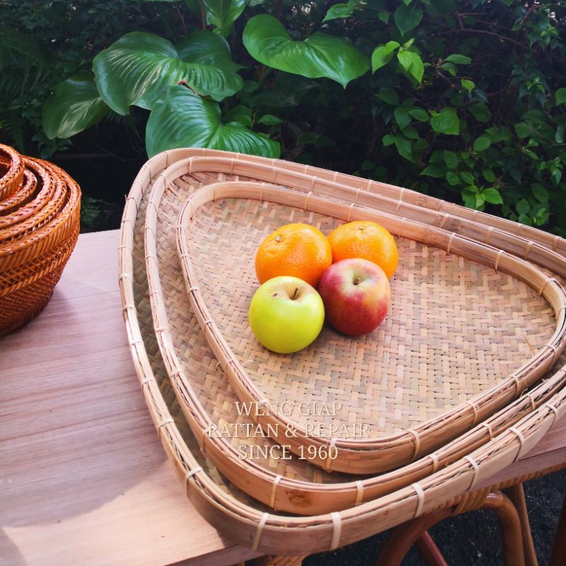 Wall Deco / Triangular Nyiru Buluh / Tampi Buluh / Bamboo Winnowing ...