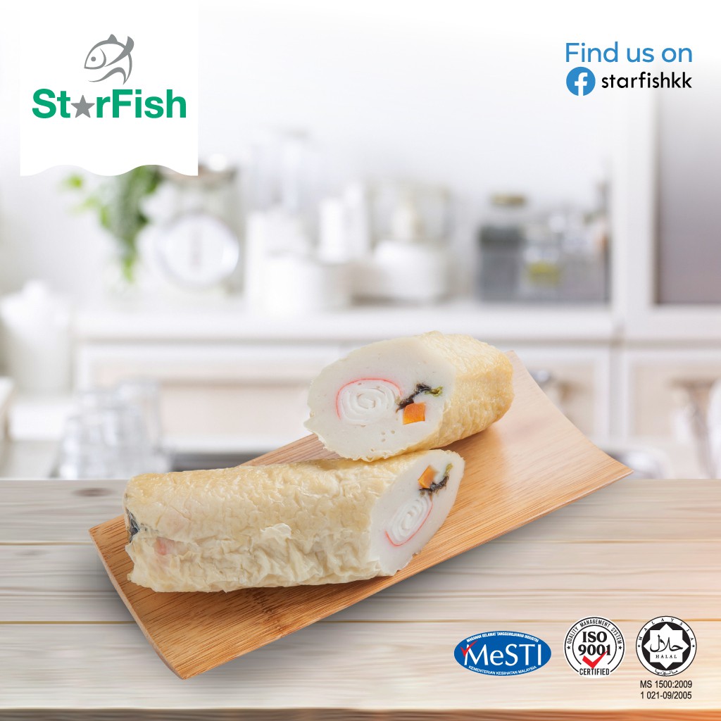 HALAL StarFish Rainbow Roll - 彩虹卷 - 3 pcs | Shopee Malaysia