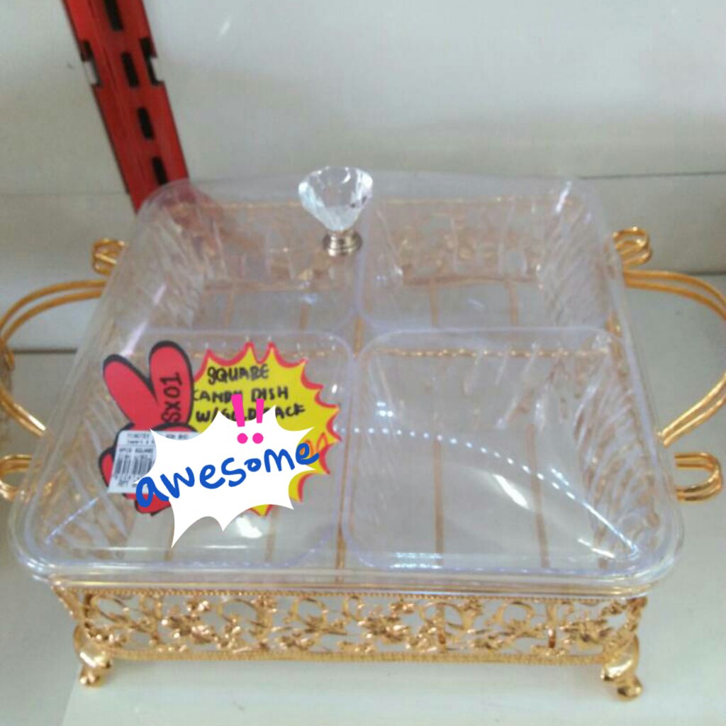 5PCS PARTY SET/ BUFFET SET/BUFFET FOOD TRAY/BEKAS KUIH RAYA | Shopee ...
