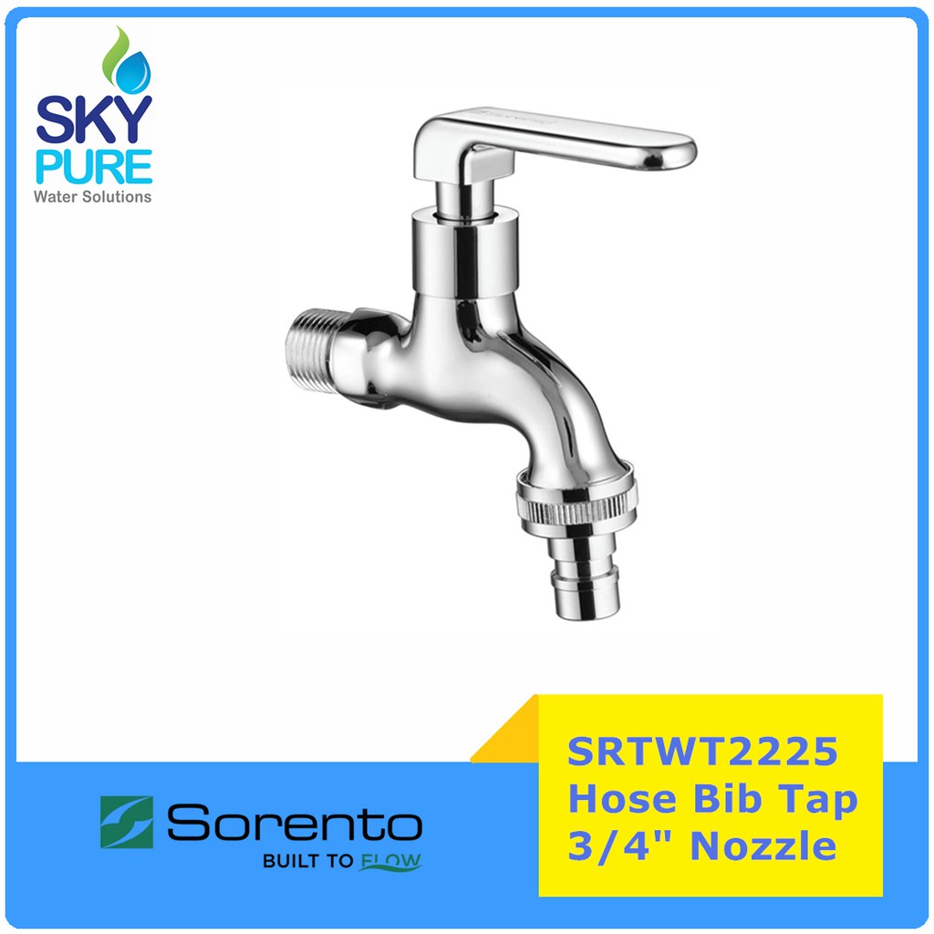 SORENTO SRTWT2225 Hose Bib Tap Washing Machine Tap 3/4" Car Porch Tap ...