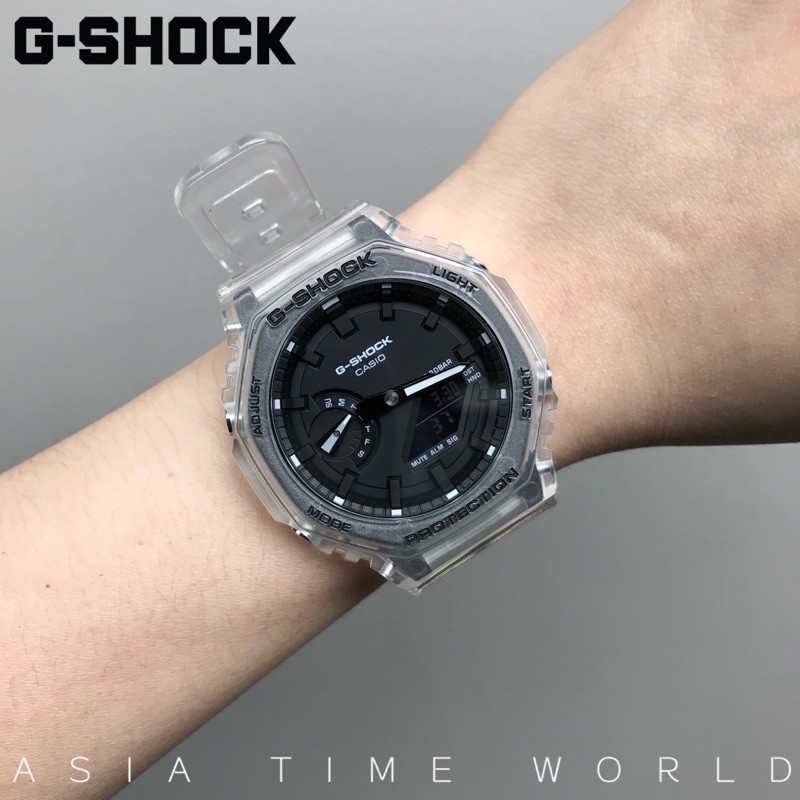 Original Gshock GA2100SKE-7A TMJ Transparent Watch Official Marco ...