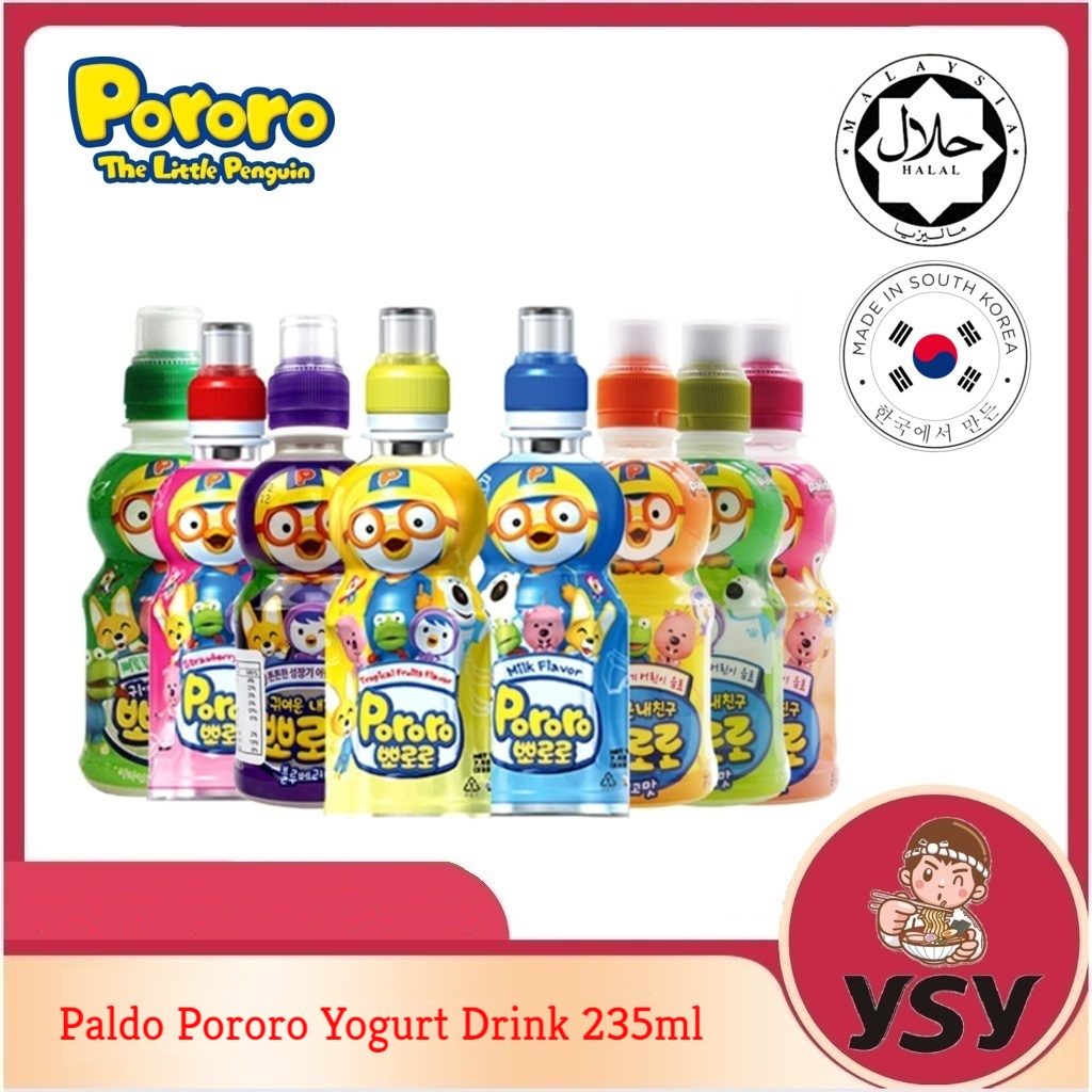 Pororo Flavoured Drink (7 Flavours) | Shopee Malaysia