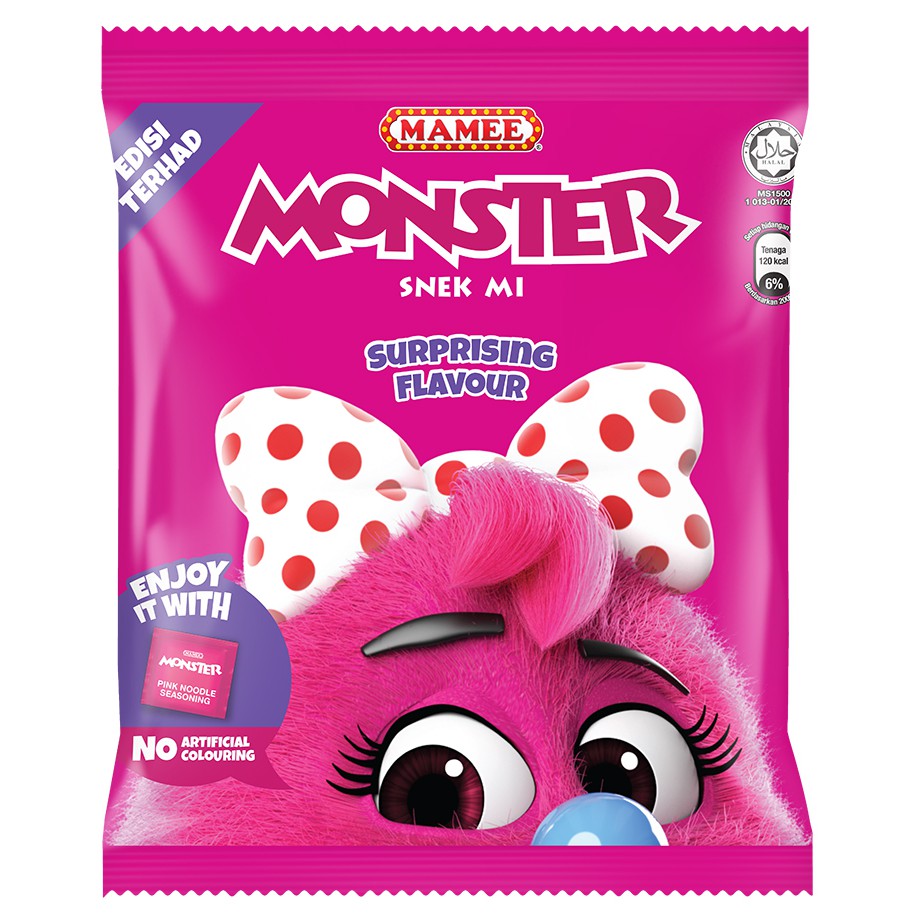(Great Offer!!) Mamee Monster Pink Family Pack | Shopee Malaysia
