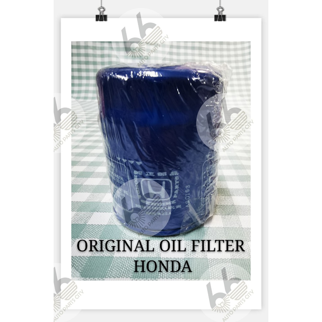 100% ORIGINAL QUALITY PRODUCT HONDA OIL FILTER | Shopee Malaysia