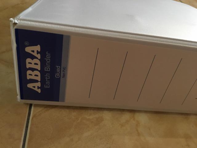 ABBA White Insert Binder 2D Ring File / Fail Putih 65mm | Shopee Malaysia