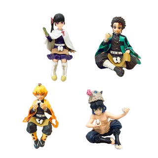 Demon Slayer Figure Anime Nezuko Tanjirou Shinobu Zenitsu Hashibira ...