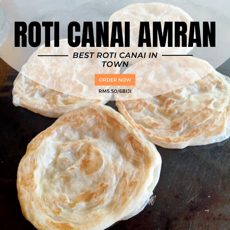 ROTI CANAI AMRAN | ROTI CANAI SEGERA | ROTI CANAI FROZEN | ROTI CANAI ...