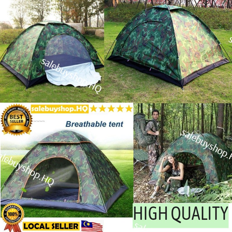 Khemah Camping Tent Family Tents Waterproof for Outdoor TENT Khemah ...