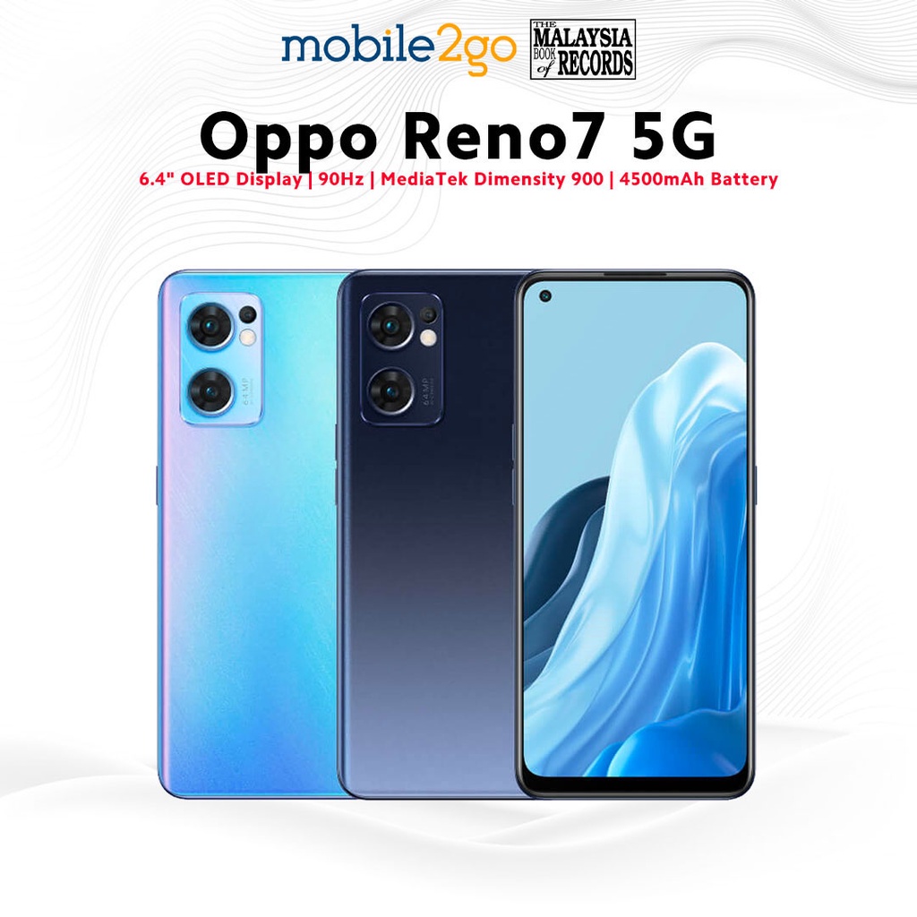 Oppo Reno 7 5G Price in Malaysia & Specs - RM1838 | TechNave