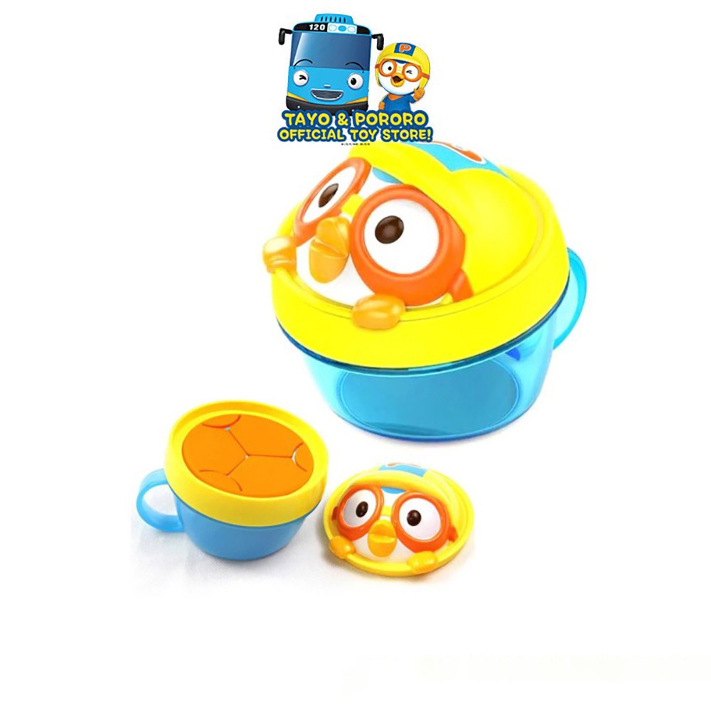 Pororo No Spill Baby Snack Cup - Kids Children Edison Snack Container ...