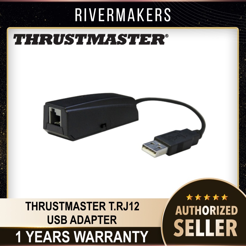 Thrustmaster T.RJ12 USB Adapter ( 4060079 ) | Shopee Malaysia