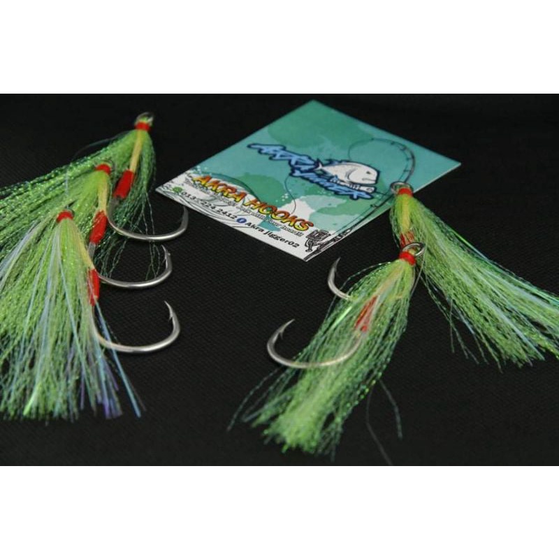 Akra Hook Tenggiri (5 set mata size jig 60g-120g) | Shopee Malaysia