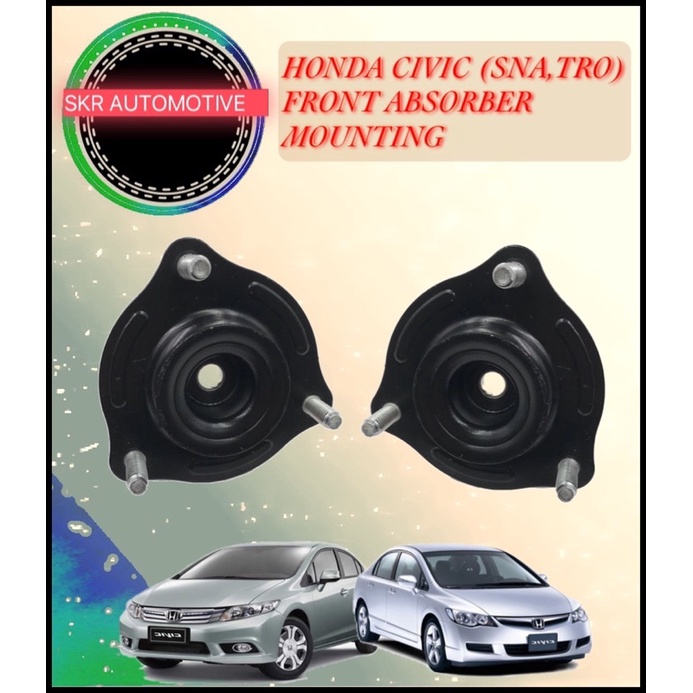 HONDA CIVIC FD(SNA,SNG,TRO) FRONT ABSORBER MOUTING FULL SET (2 PCS ...