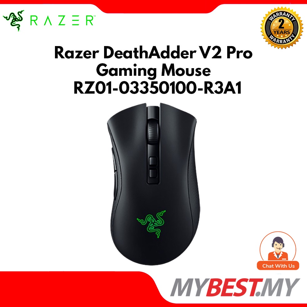 Razer Deathadder V2 Pro Wireless Ergonomics Gaming Mouse 20000 Dpi ...