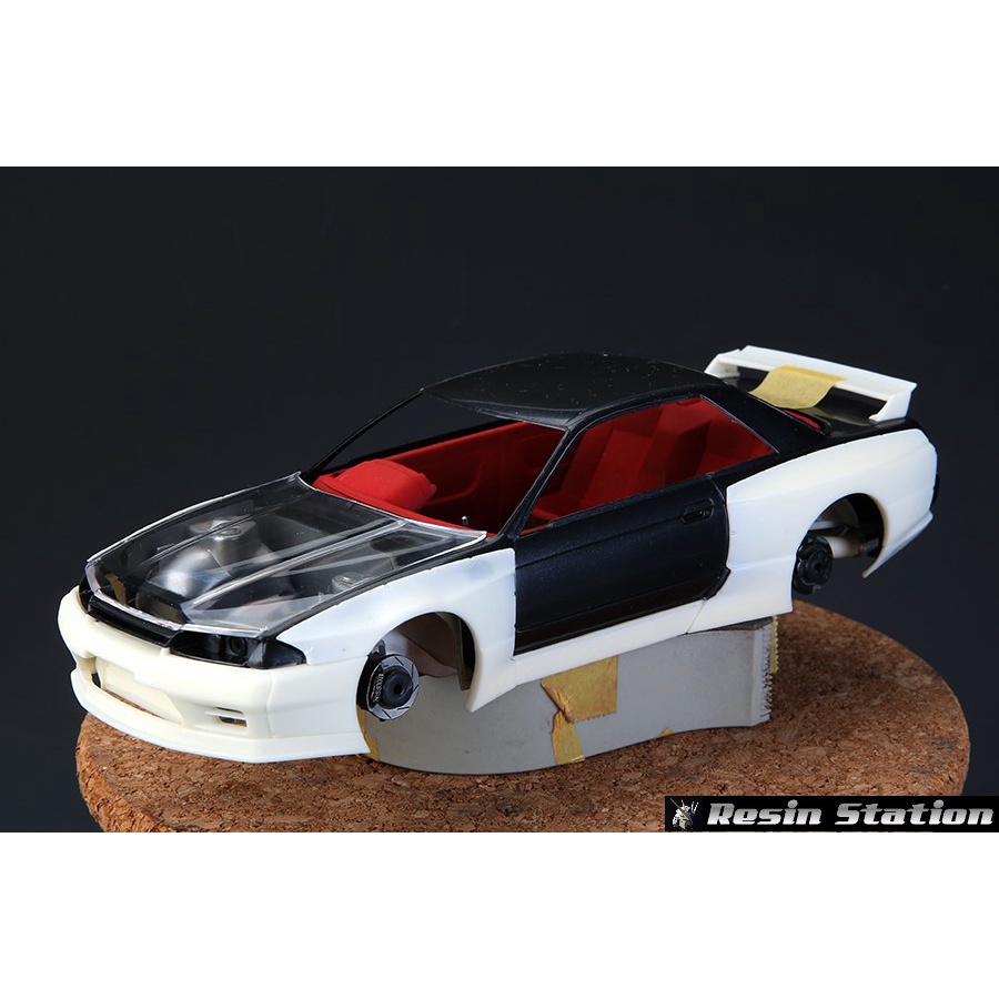 Nissan Skyline GT-R R32 Rocket Bunny Body Kit 1/24 for Tamiya GTR R32 ...