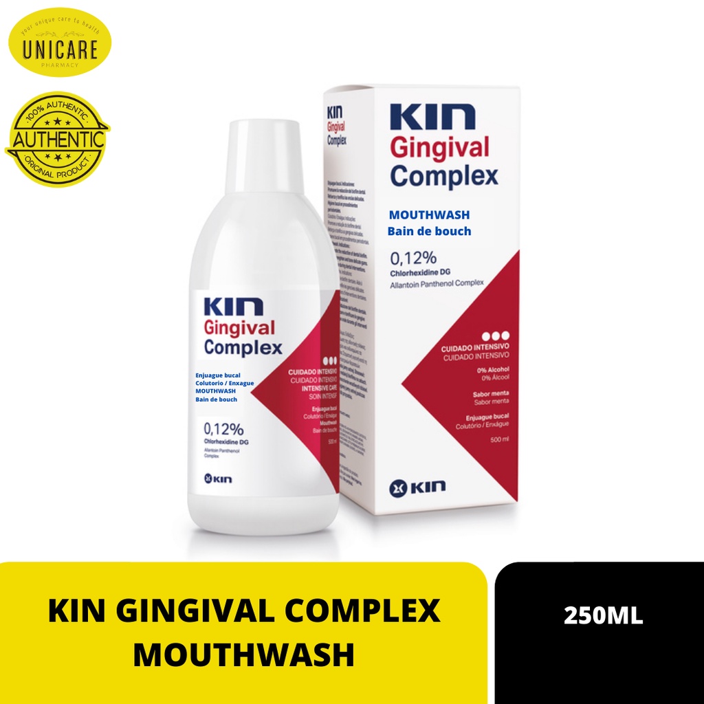 KIN GINGIVAL COMPLEX MOUTHWASH (250ML) | Shopee Malaysia