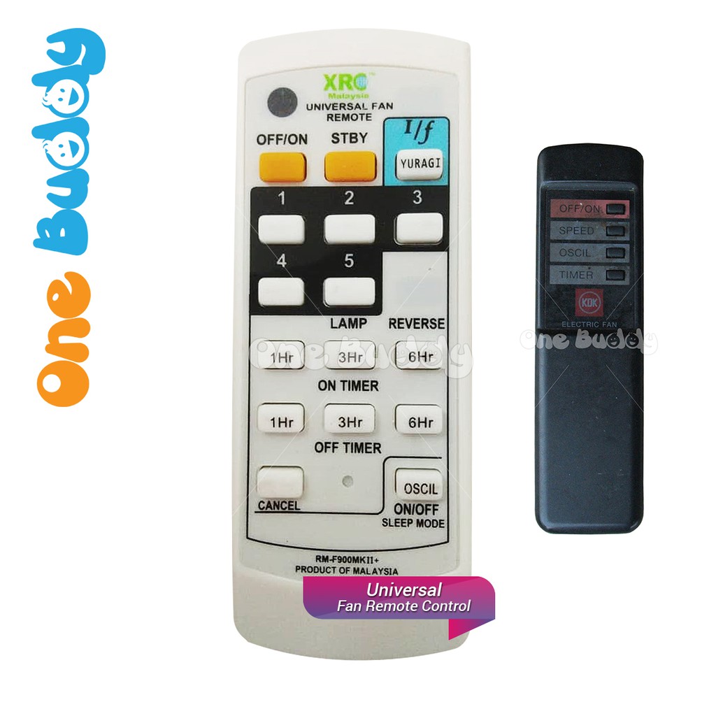 KDK WALL FAN REMOTE CONTROL KC4GR,M40MS REPLACEMENT | Shopee Malaysia