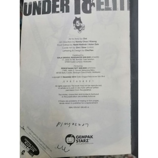 KOMIK GEMPAK STARZ | UNDER 18 ELITE | JILID 05 | KARYA :ZINT | Shopee ...