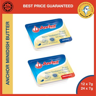 Anchor Butter - ANCHOR SALTED / UNSALTED MINIDISH BUTTER 7g - Anchor ...