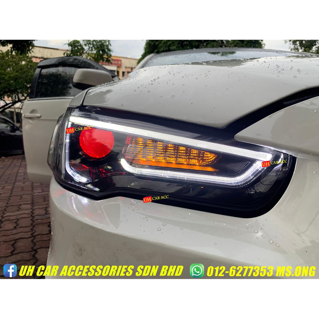 Mitsubishi Lancer/Inspira 2007-2017 LED Headlamp Light (READY STOCK ...