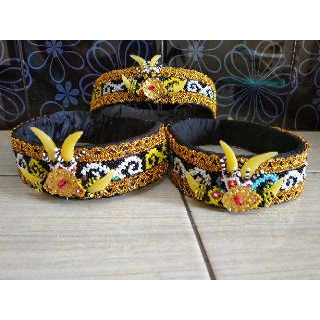 Traditional Dayak Kalimantan hat | Topi adat dayak Kalimantan | BeeCost