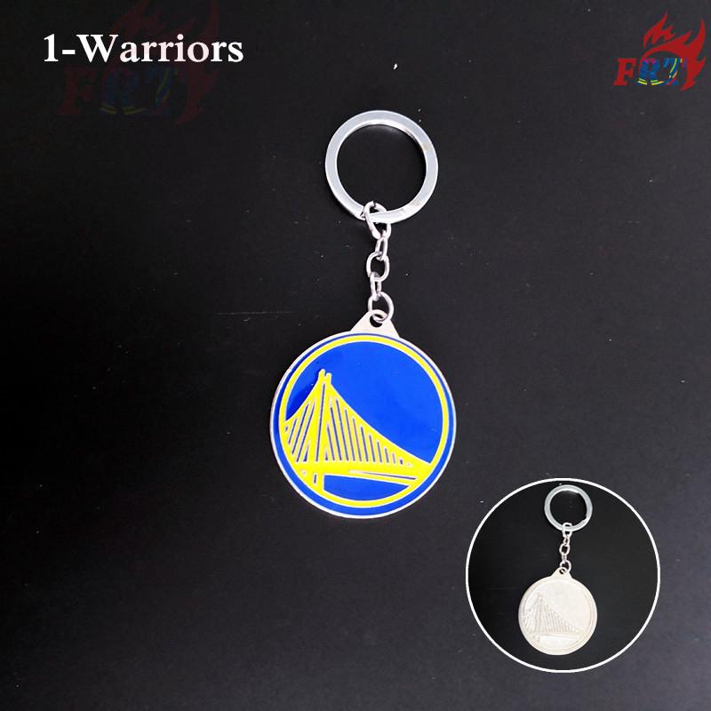 NBA Keychains 1 Pc Basketball Team Logo Metal Pendant Keychain | Shopee ...