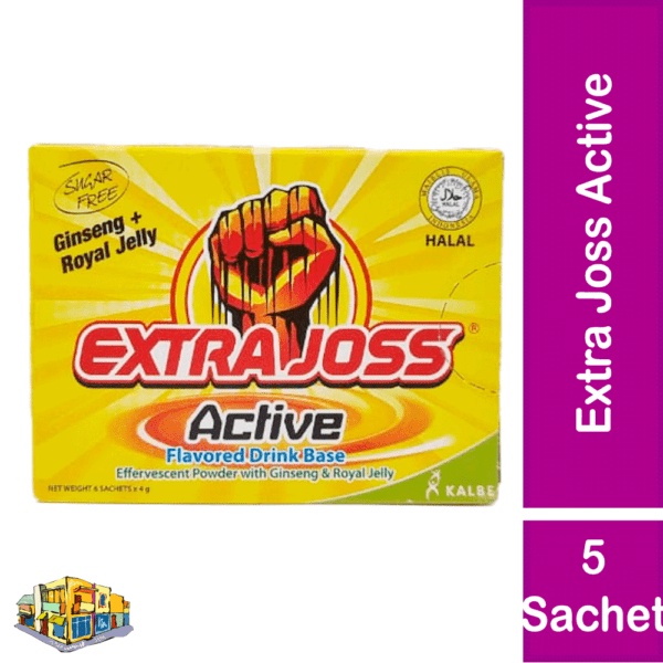 Extra Jose Active (Ginseng + Royal Jelly) 5 Sachet Pack (4 Gram Each ...