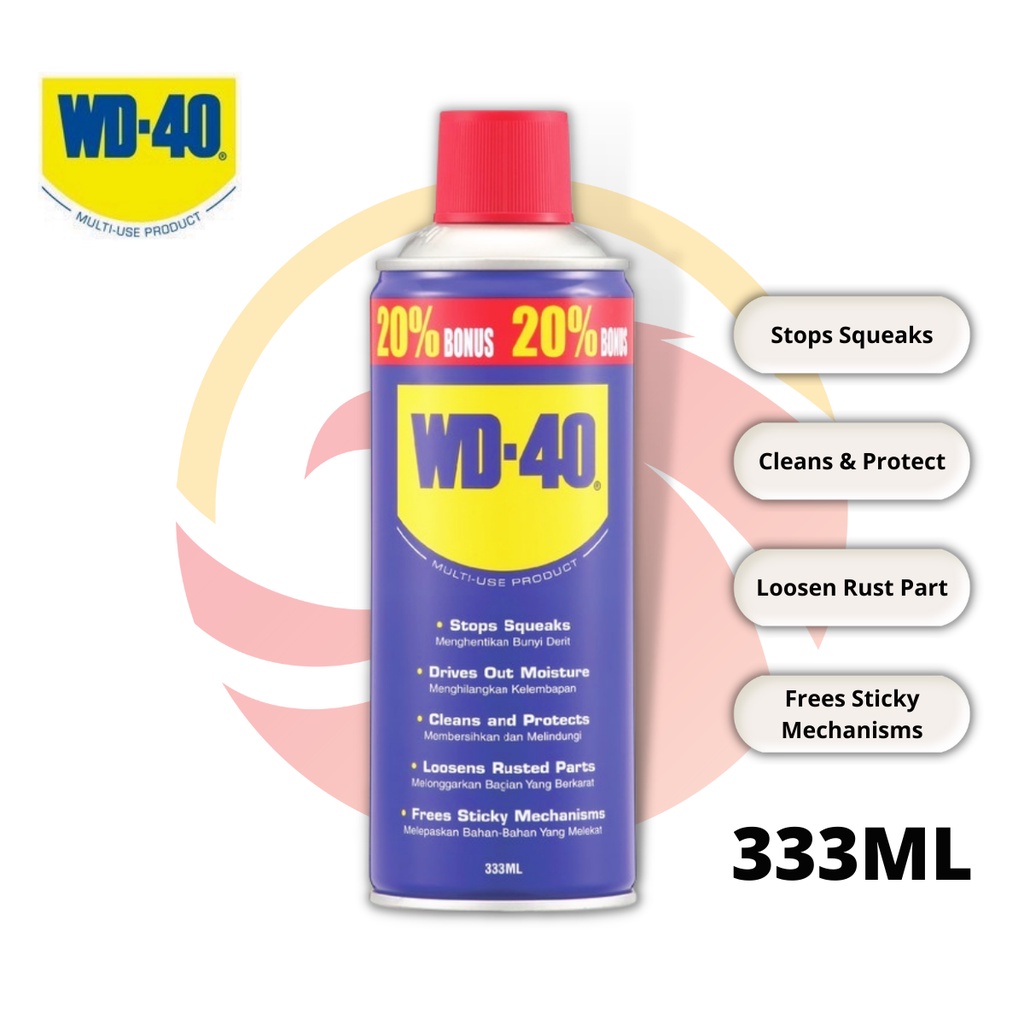 WD-40 Multi-Use Product Multi-Purpose Lubricant (333ml) | Shopee Malaysia