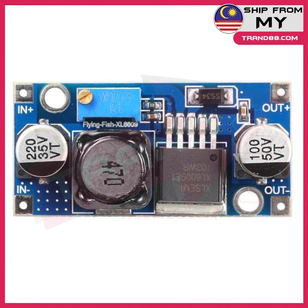 New hot Arduino XL6009 DC-DC Adjustable Step-up Voltage Booster Module ...