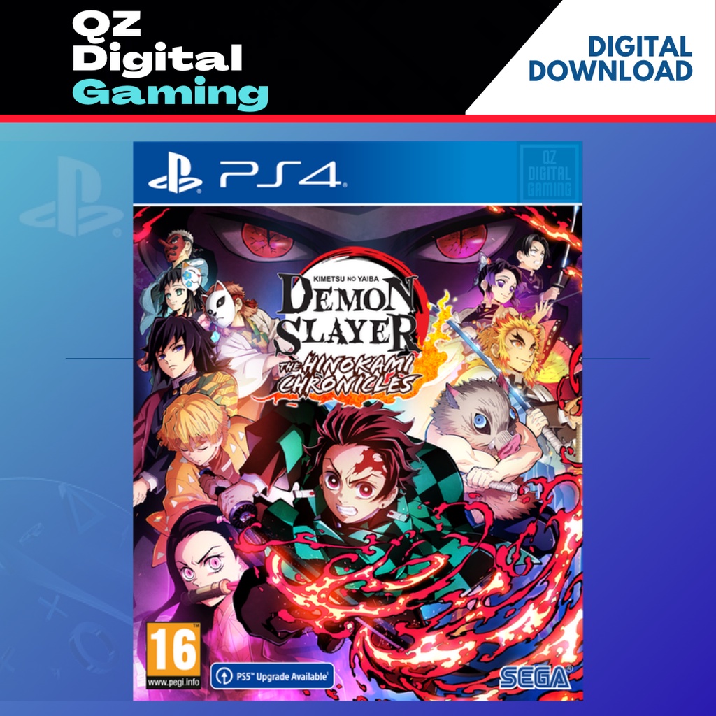 PS4 / PS5 Demon Slayer Kimetsu no Yaiba The Hinokami Chronicles Digital ...
