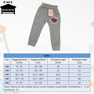 Seluar Panjang Selesa Budak Lelaki Berkartun Warna Kelabu Bergetah Boy ...