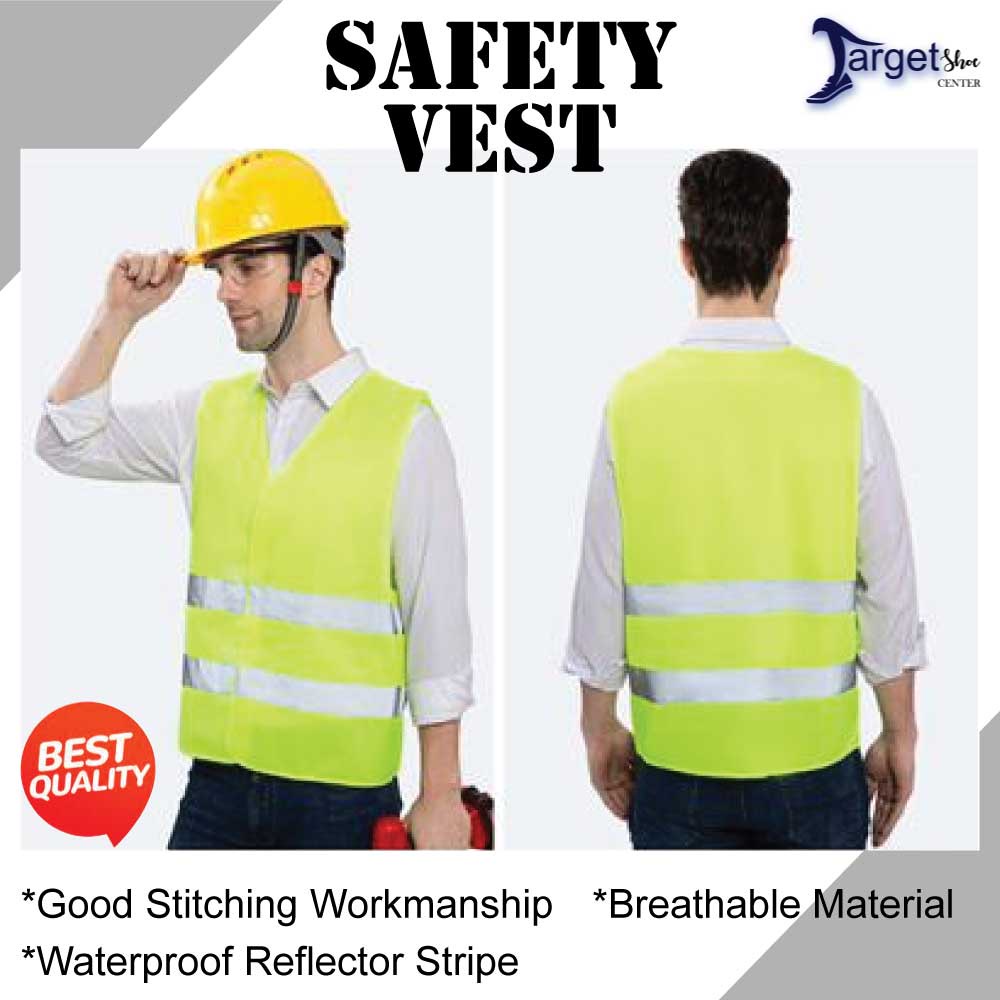 Reflective Safety Vest With High Visibility Safety Clothing Jaket ...