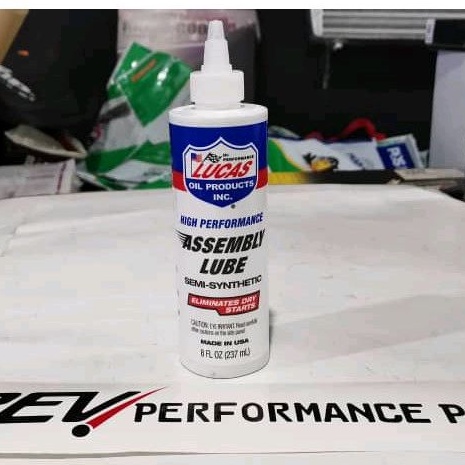Lucas High Performance Engine Assembly Lube, Engine Builder Lubricant ...