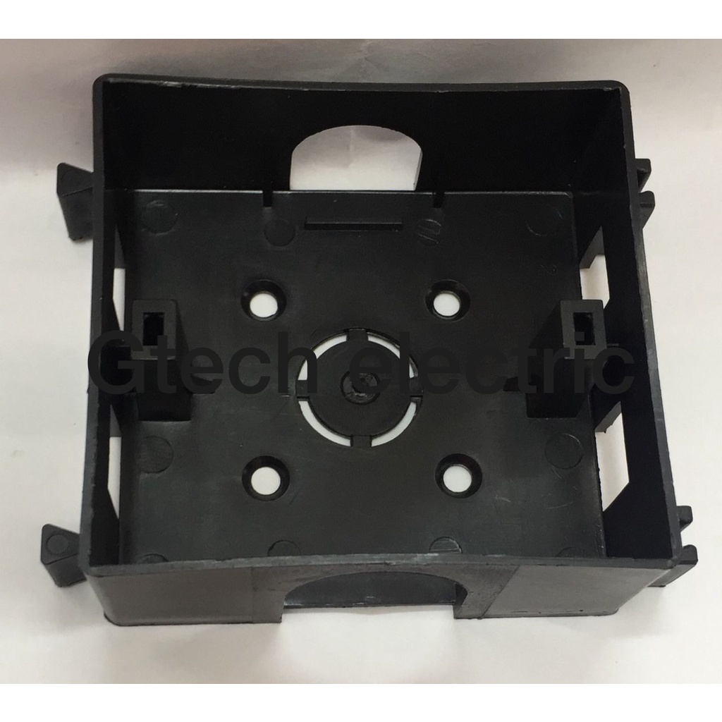 3x3 CONCEAL BOX -JOINT / 3x3 PVC BLACK BOX / SINGLE CONCEAL BASE ...