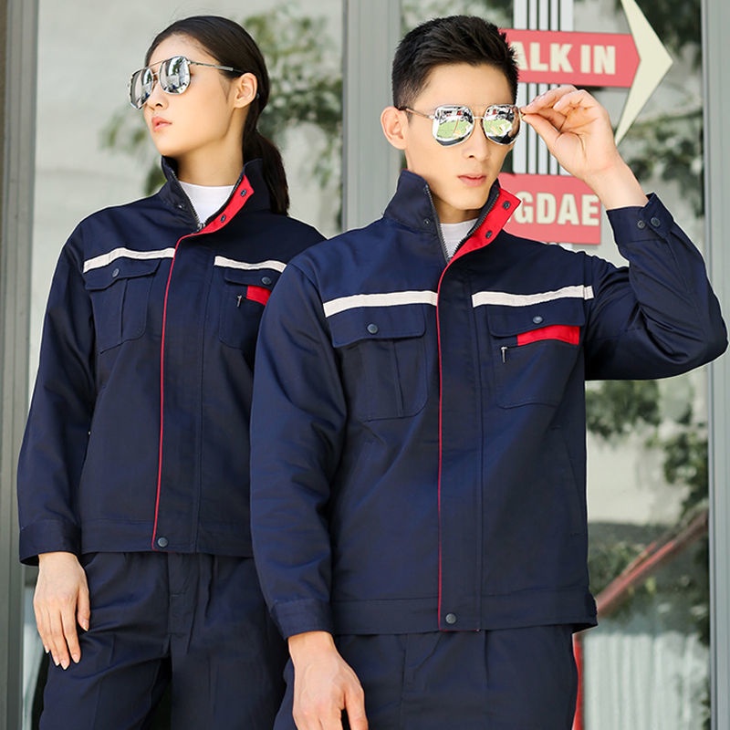 Safe Safety Work Jacket Reflector Long Sleeve Men Women Work Uniform ...