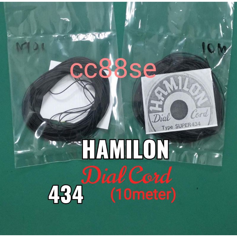 DIAL CORD TYPE SUPER 434 HAMILON MADE IN JAPAN (10 METER) | Shopee Malaysia