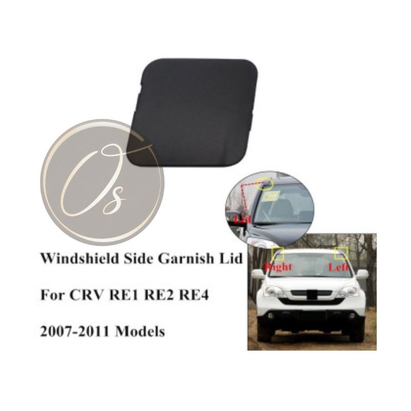 Honda CR-V Crv SWA 07-11 Front Roof Side Garnish Cover Cap Lid 2007 ...