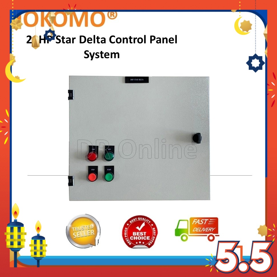 20HP Star Delta Control Panel System ,Brand LS /SHIHLIN | Shopee Malaysia