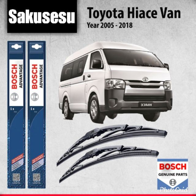 Bosch Advantage wiper Blade (set) for Toyota Hiace KDH200 , year 2005-2018 | Shopee Malaysia