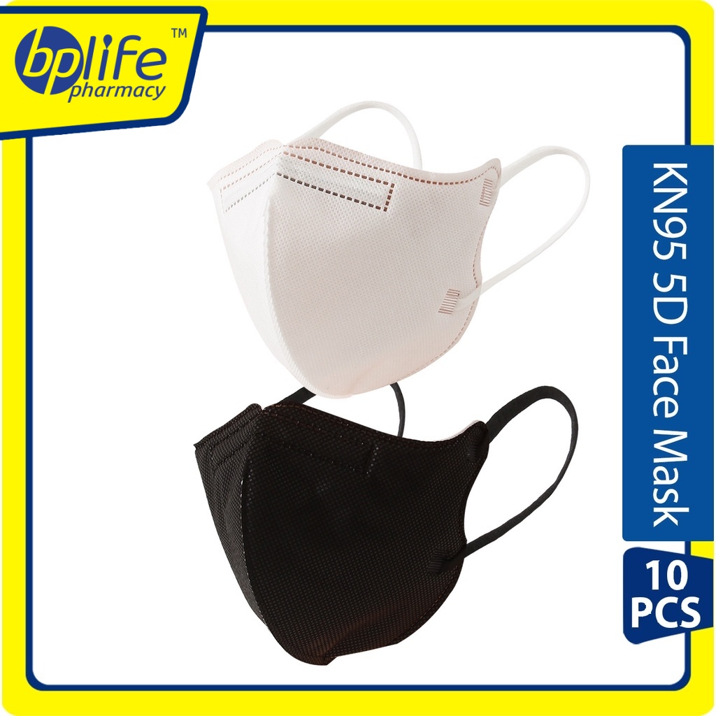 KN95 5D Foldable Protective Earloop Mask (10PCS) | Shopee Malaysia