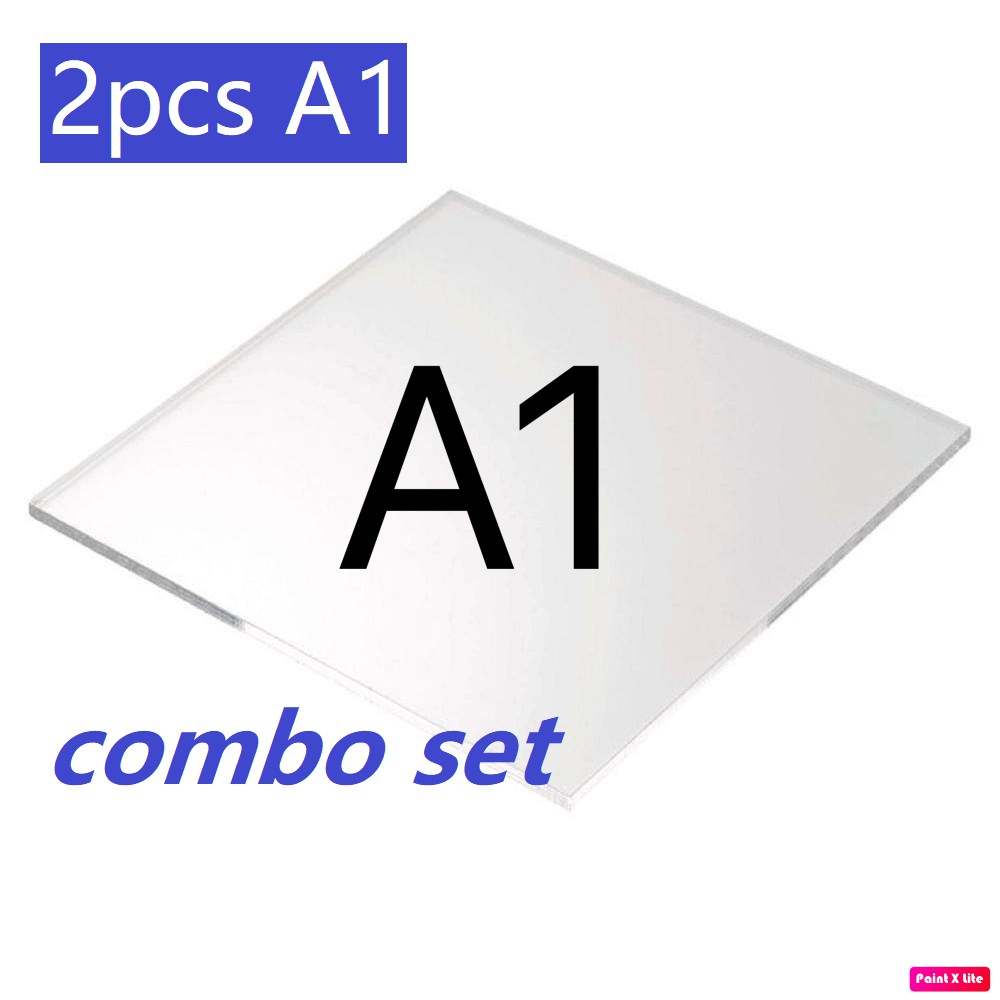 A1 Size Clear Acrylic Sheet (2pcs) | Shopee Malaysia