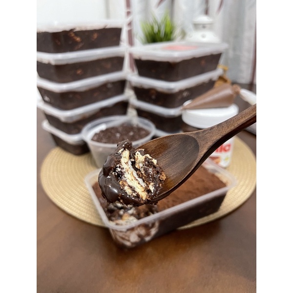 Kek Batik TRIPLE8 PREMIUM (medium) GANACHE | MILO | OREO | NUTELLA ...