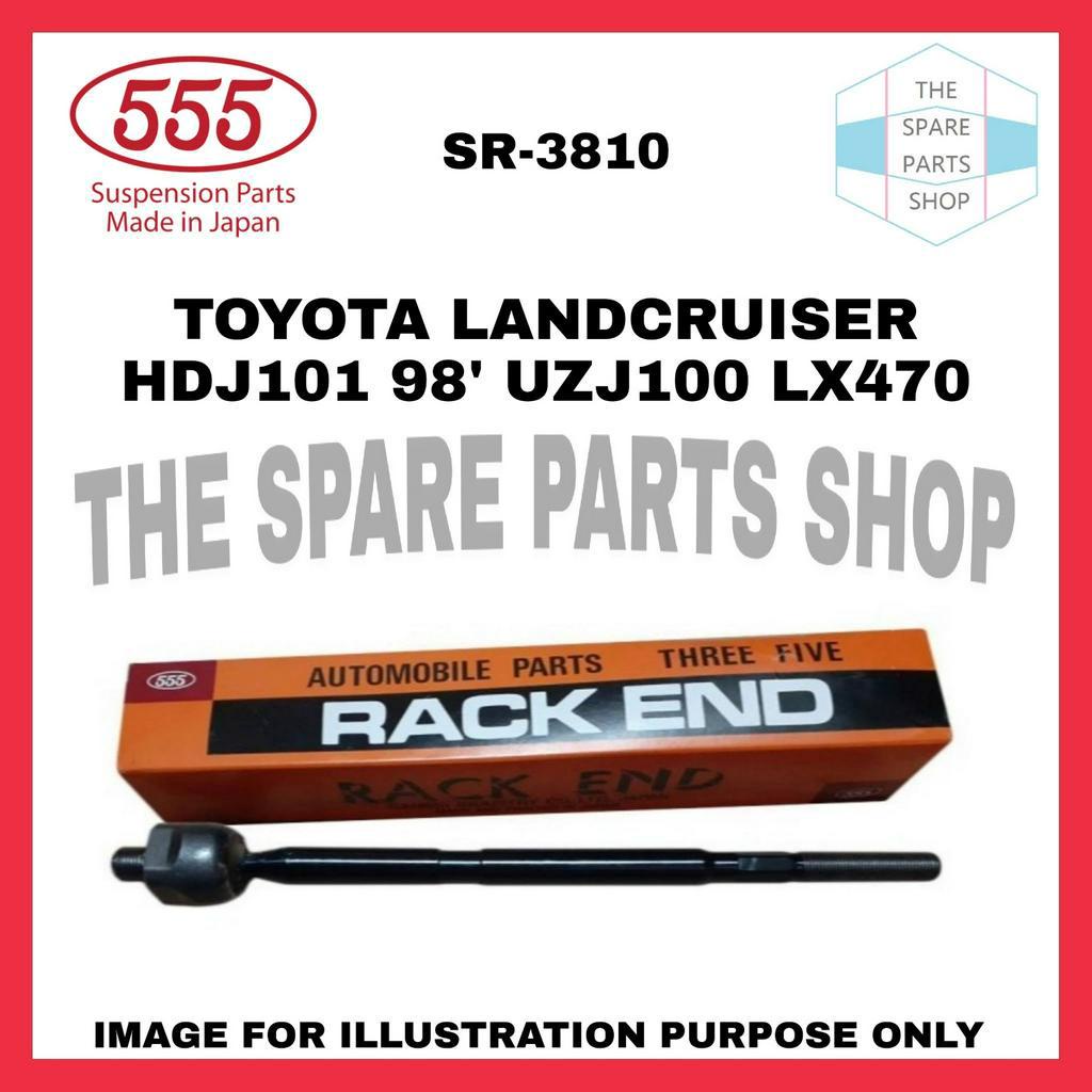 TOYOTA LANDCRUISER HDJ101 1998 UZJ100 LX470 RACK END BRAND 555 1SET ...