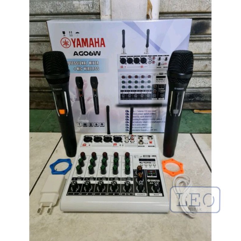 Mixer YAMAHA AG06W MIXING CONSOLE 2m WIRELESS YAMAHA AG06 | Shopee Malaysia