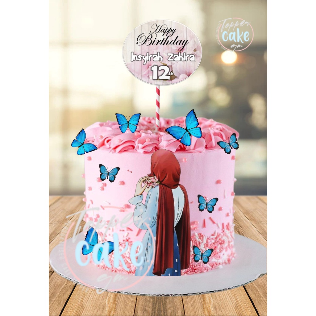 HIJAB TOPPER CAKE / TOPPER VIRAL | Shopee Malaysia