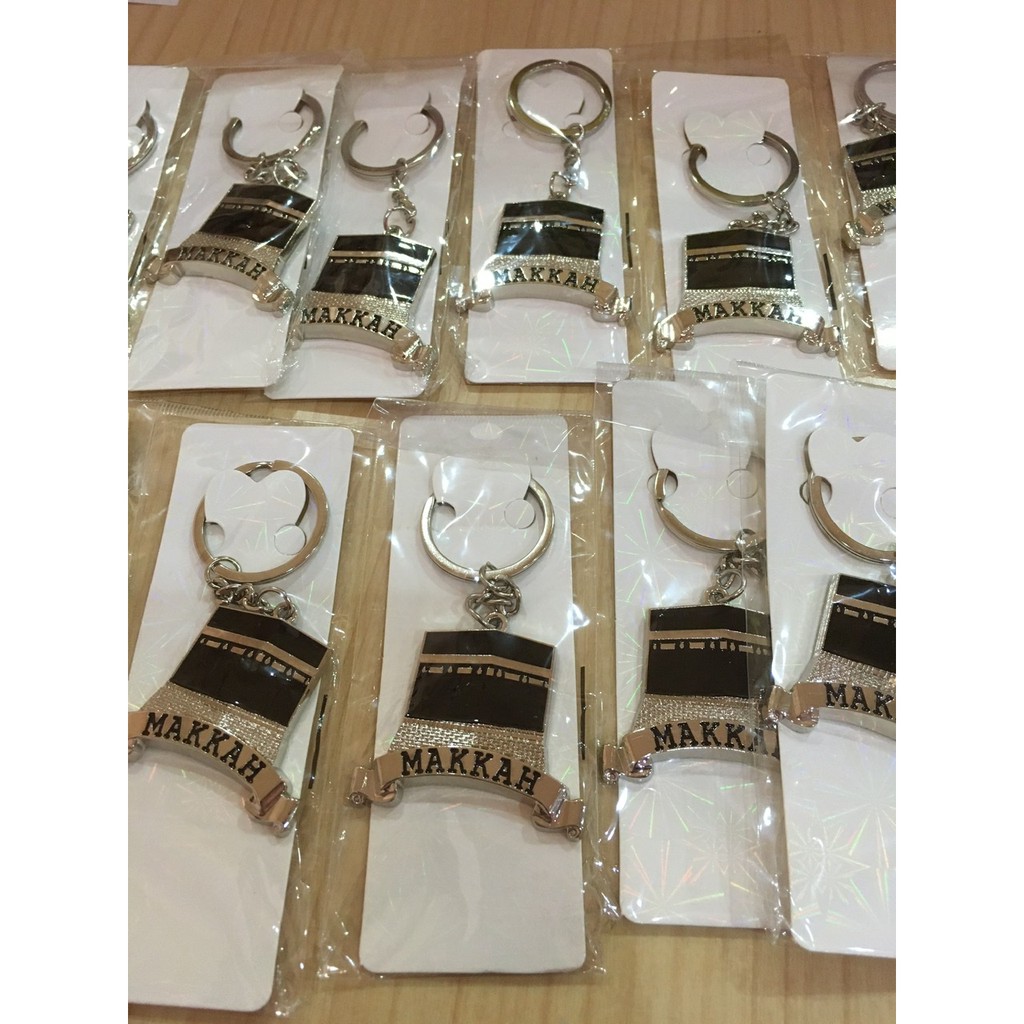 Makkah Silver Keychain | Shopee Malaysia