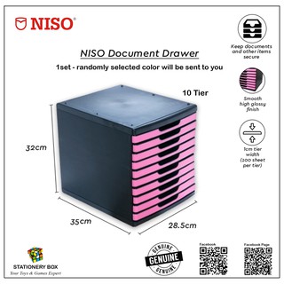 NISO 5/7/10 Tier Document Drawer / Small Drawer / Letter Case / Storage ...